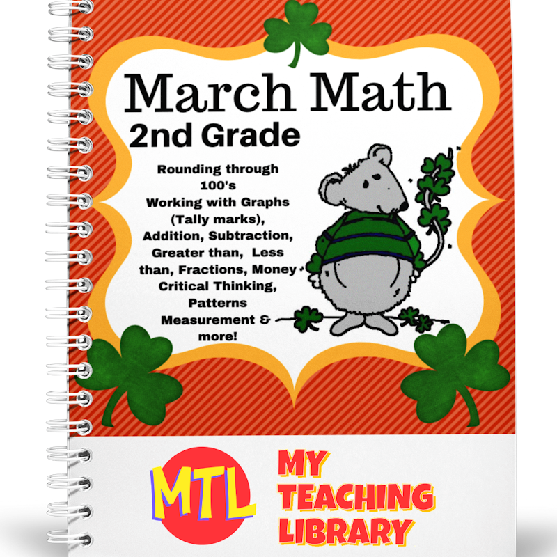 March Math Workbook | 2nd Grade – Library of Learning Resources