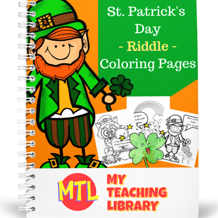 St. Patrick’s Day Riddle Coloring Pages – Library of Learning Resources
