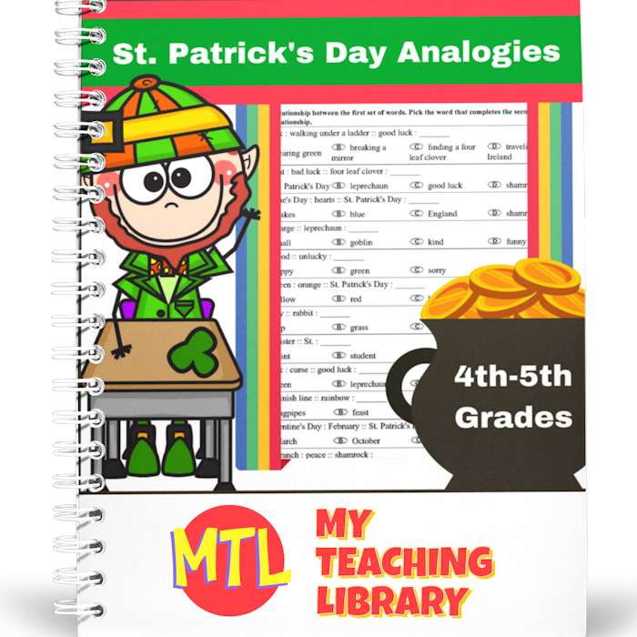 St. Patrick’s Day Analogies – Library of Learning Resources