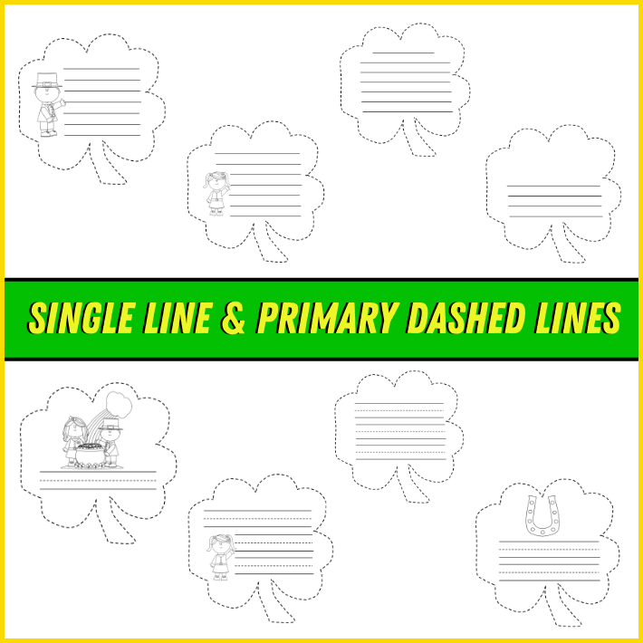 March Writing Center – Fun with Shamrock Shapebooks! – Library of ...
