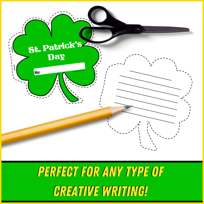 March Writing Center – Fun with Shamrock Shapebooks! – Library of ...