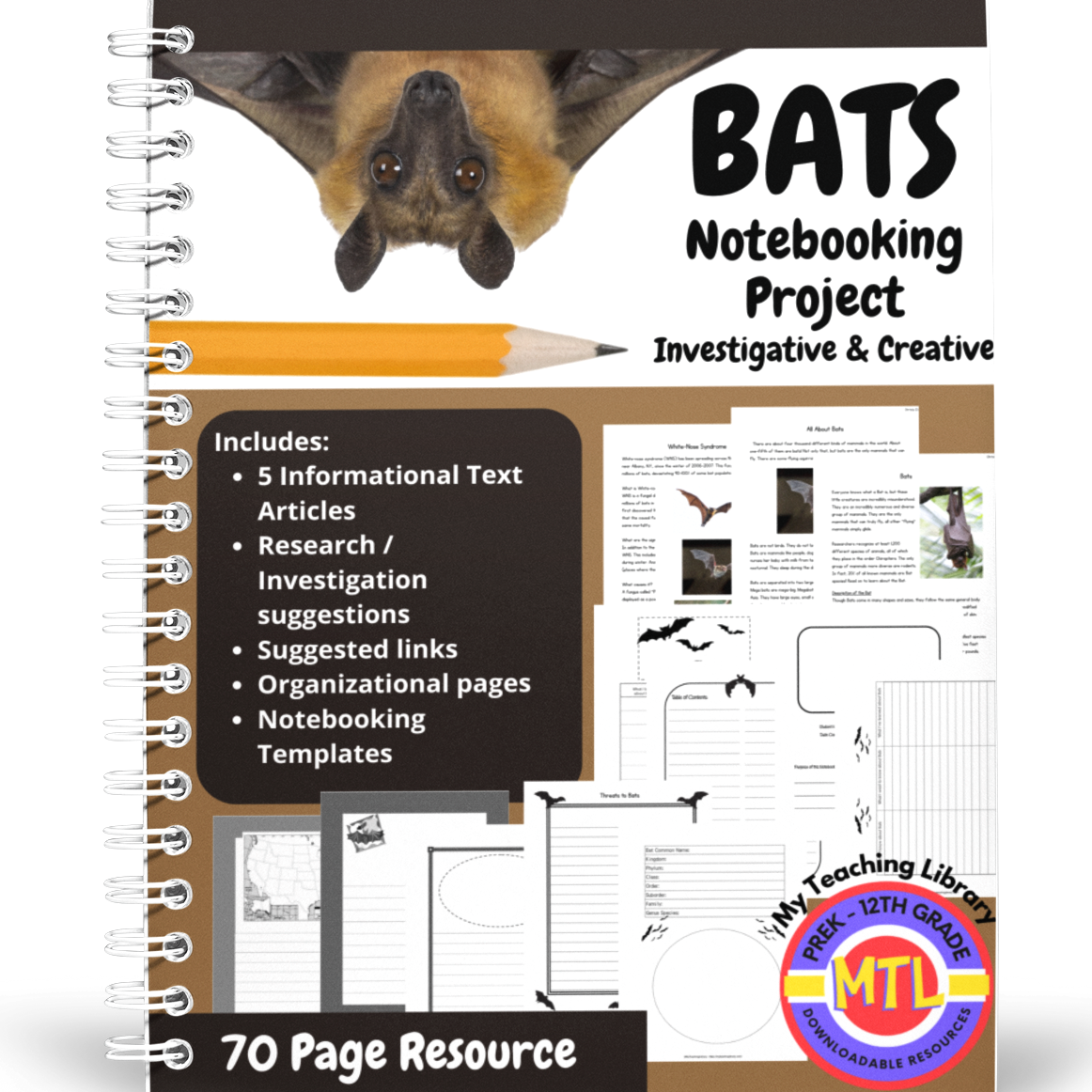 Bats – Notebooking Unit! – Library of Learning Resources